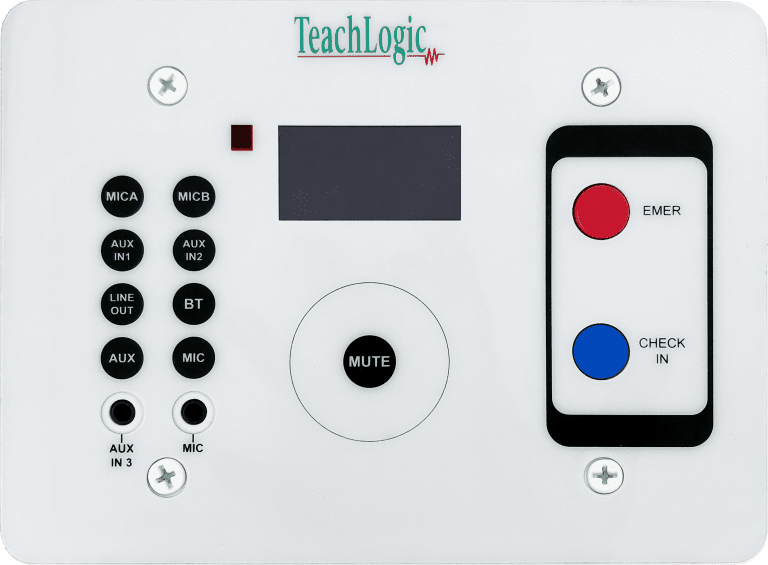 Wall Mount Control Panel with Call Buttons - TeachLogic