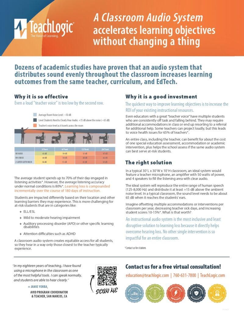 How Audio Accelerates Learning Objectives - TeachLogic